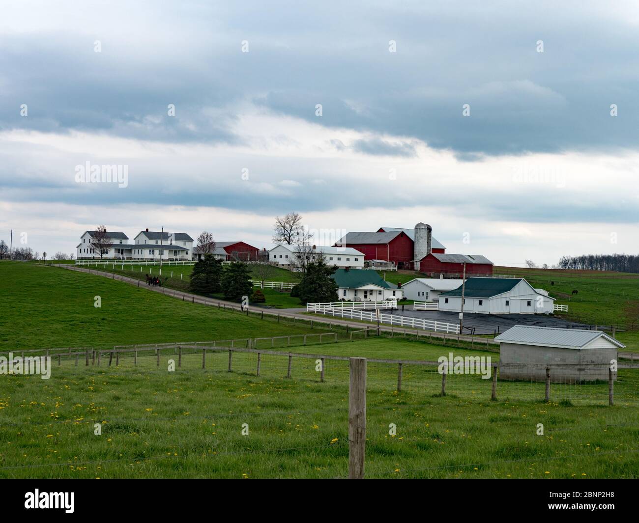 Amish farm ohio hi-res stock photography and images - Alamy