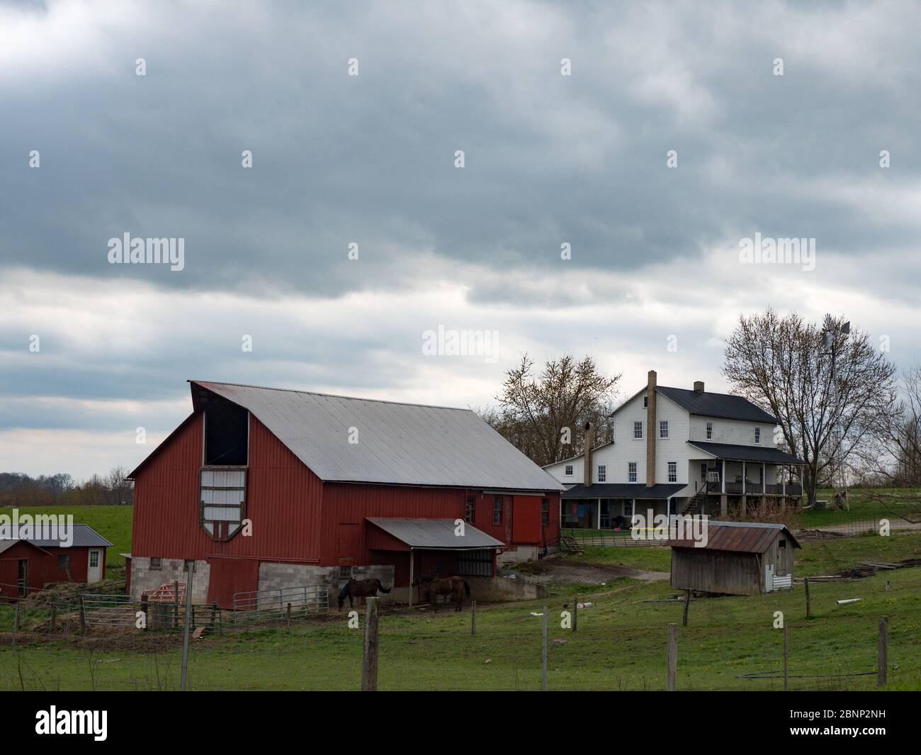 Amish farm ohio hi-res stock photography and images - Alamy