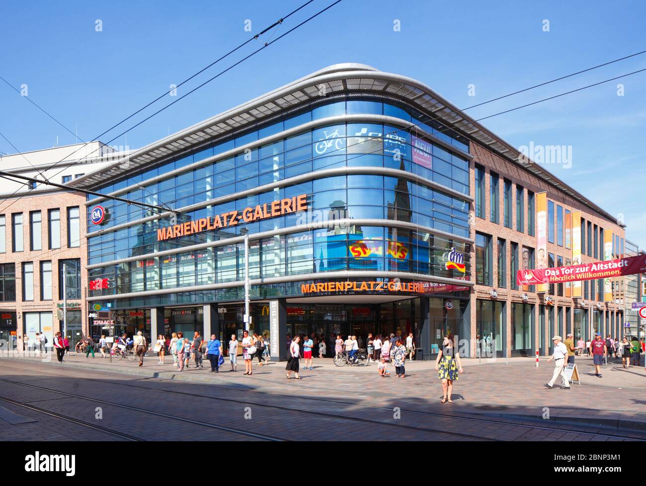 Marienplatz gallery shopping arcade hi-res stock photography and images ...