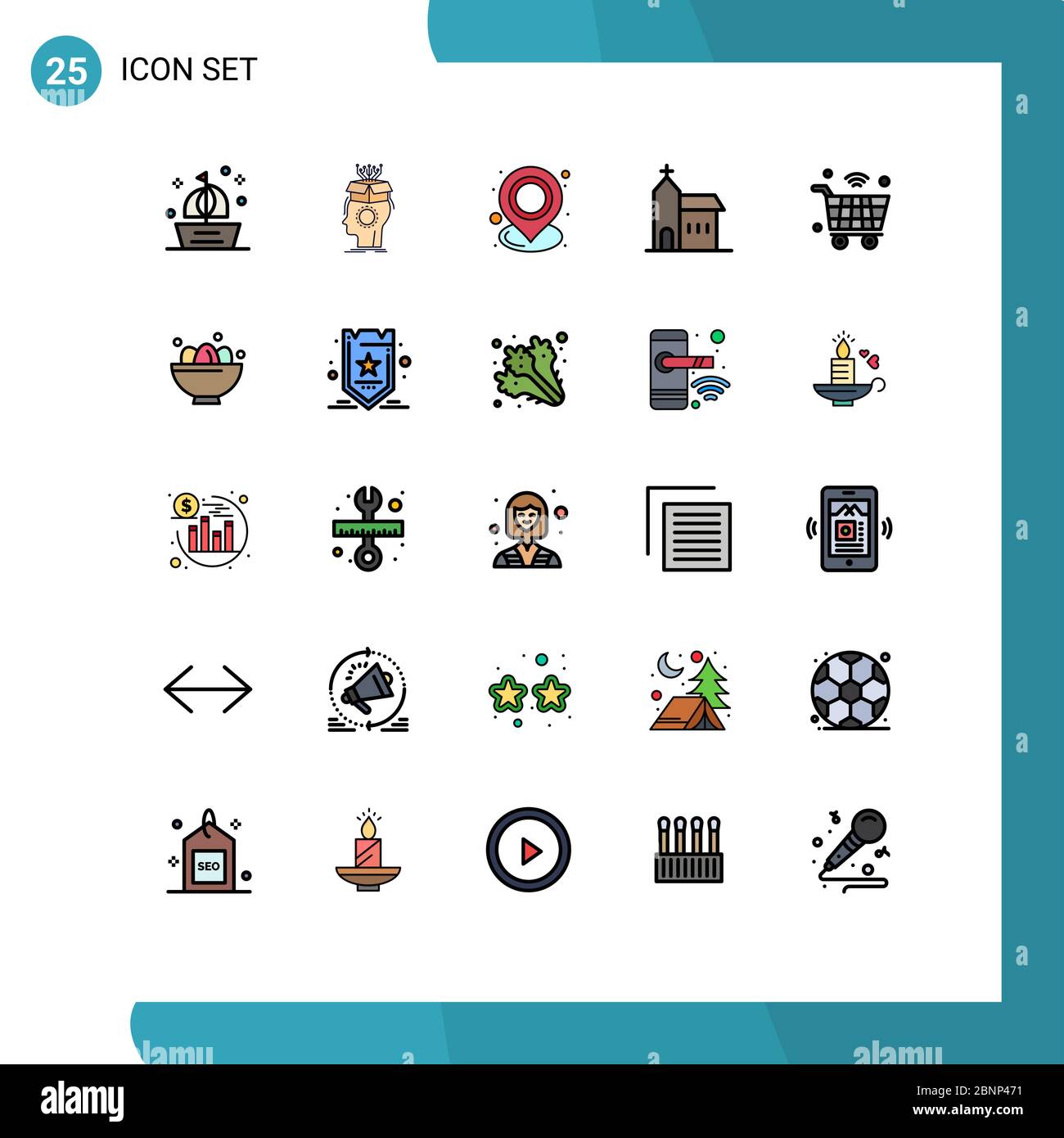 Map symbols church hi-res stock photography and images - Alamy