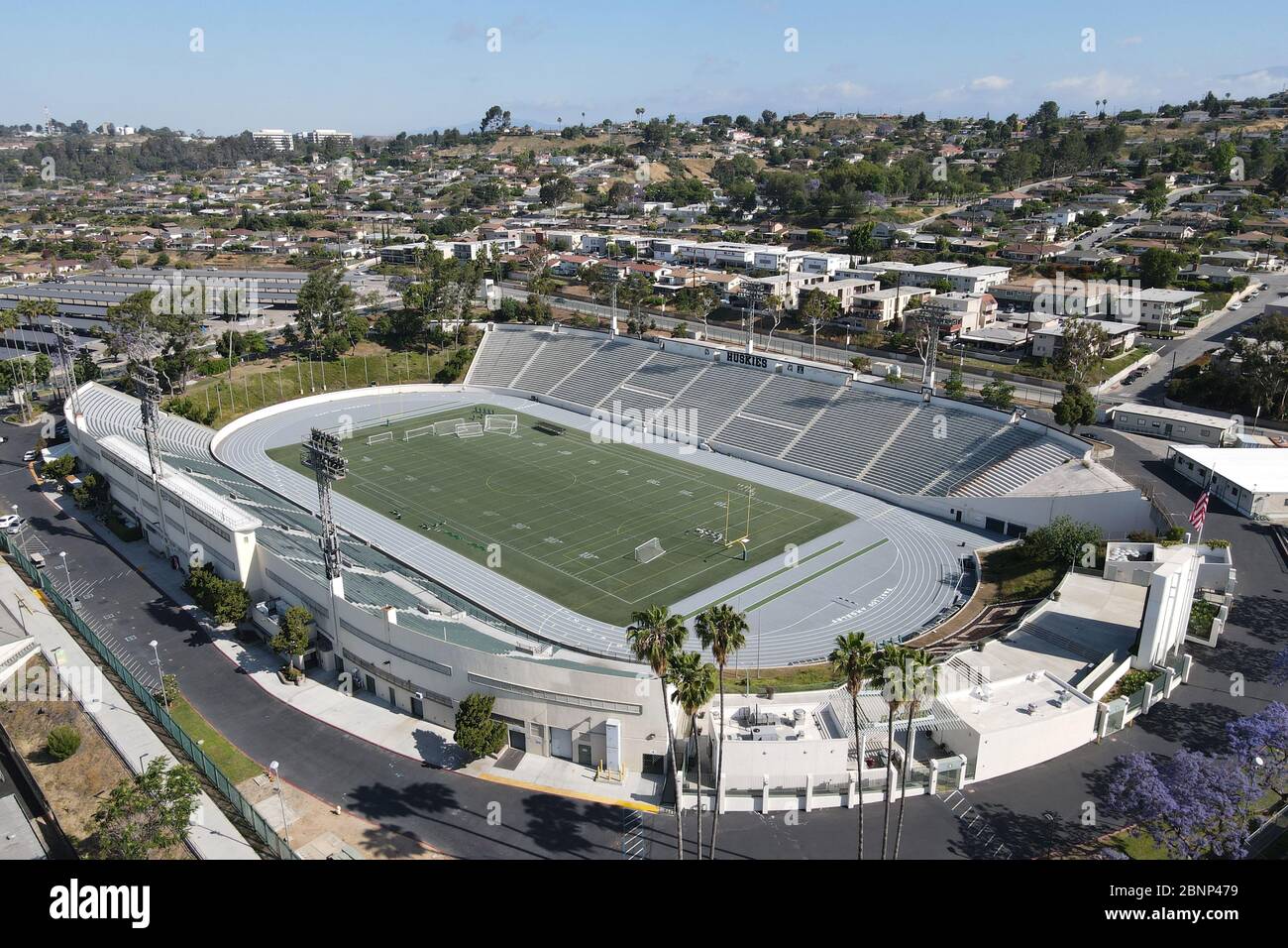 Monterey Park, United States. 15th May, 2020. General overall view of ...