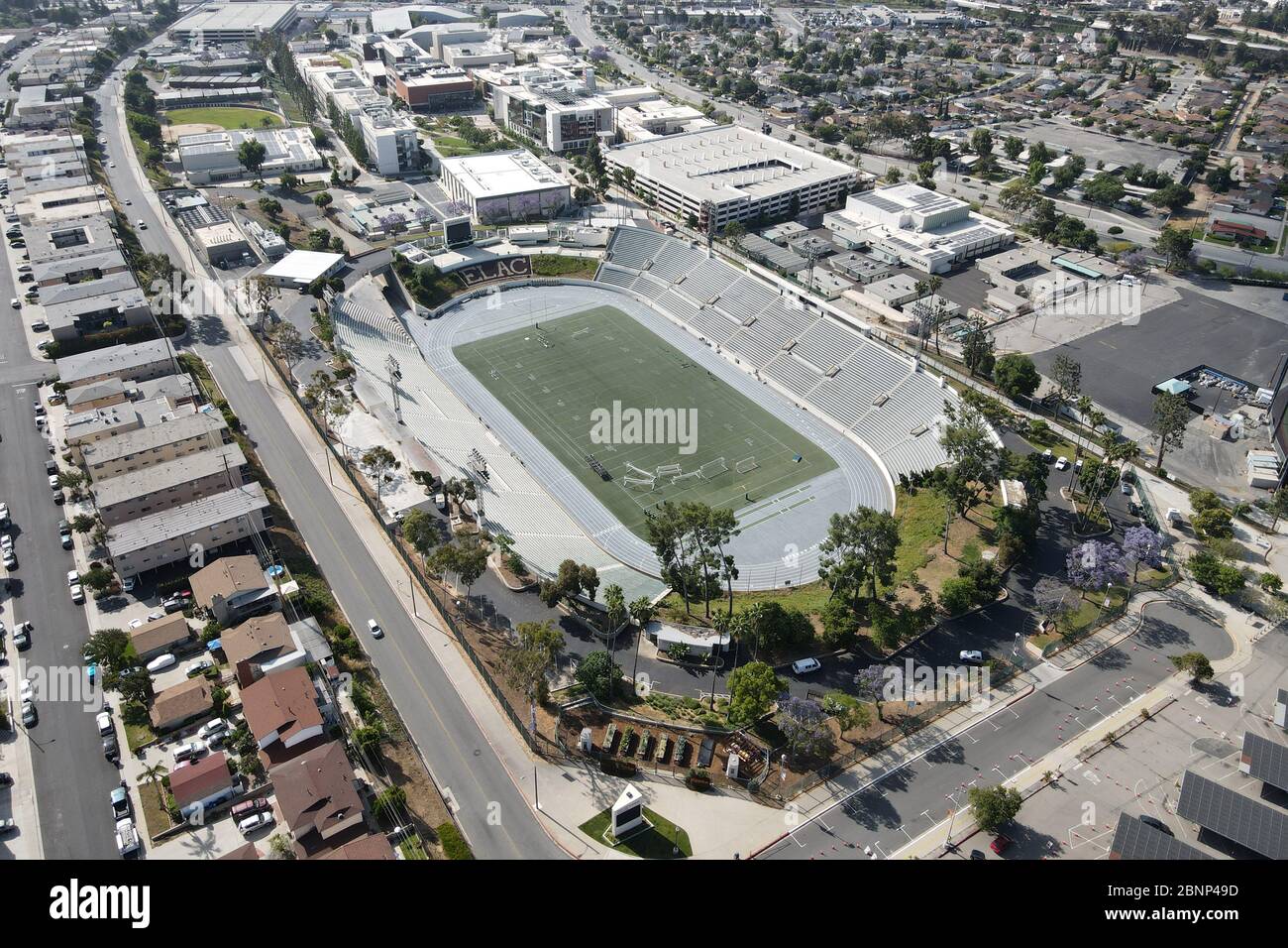 Monterey Park, United States. 15th May, 2020. General overall view of ...