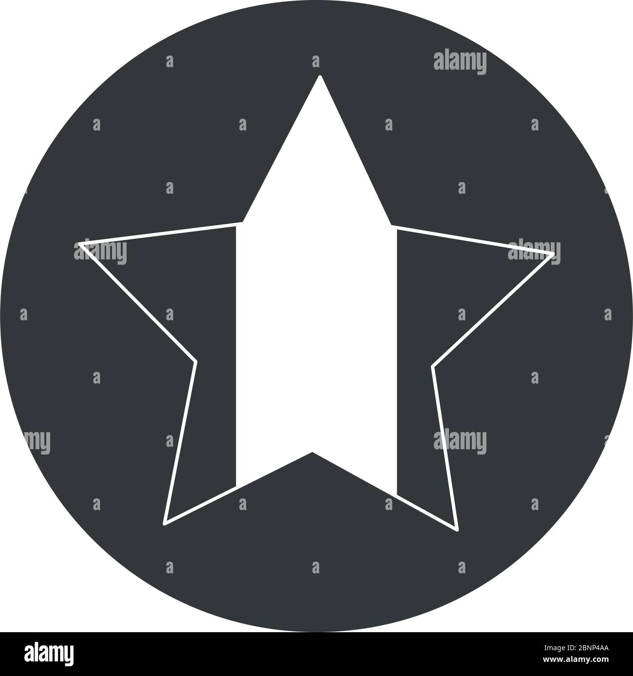 Happy bastille day concept, French flag in star shape over white ...