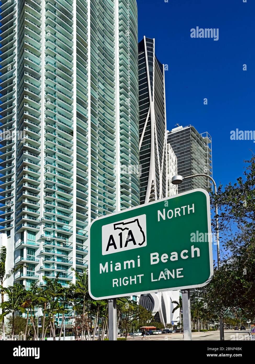 Biscayne miami buildings hi-res stock photography and images - Alamy