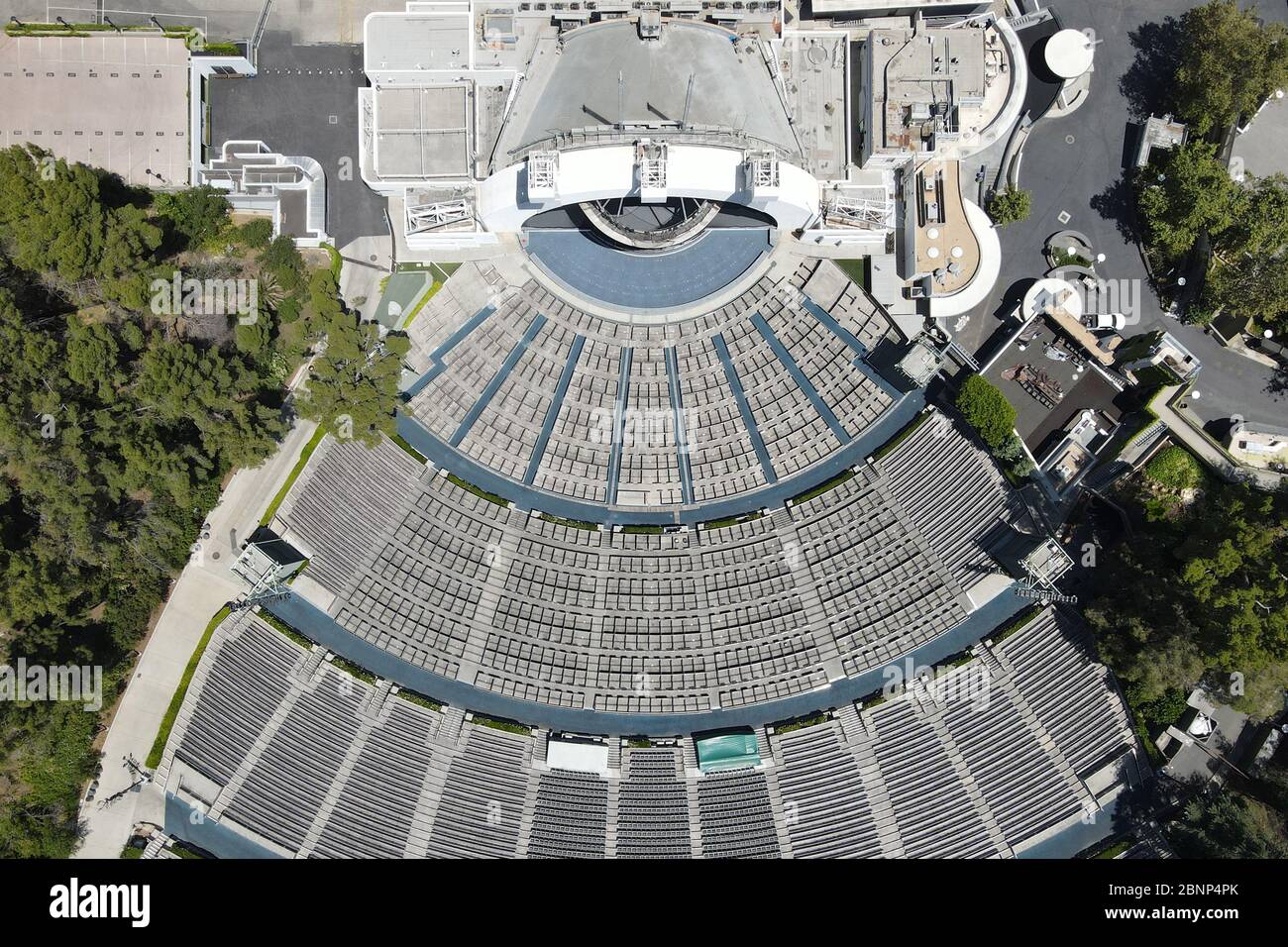 Los Angeles, United States. 15th May, 2020. A general overall view of ...