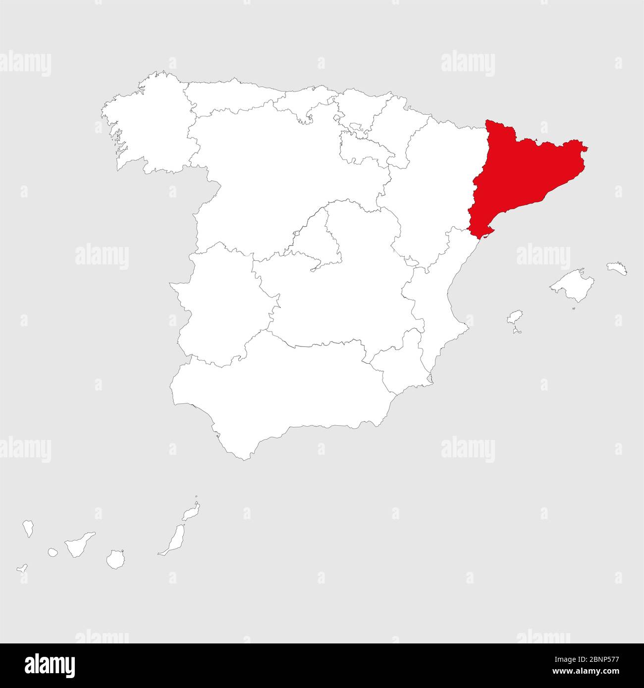 Catalonia new state of europe Stock Vector Images - Alamy