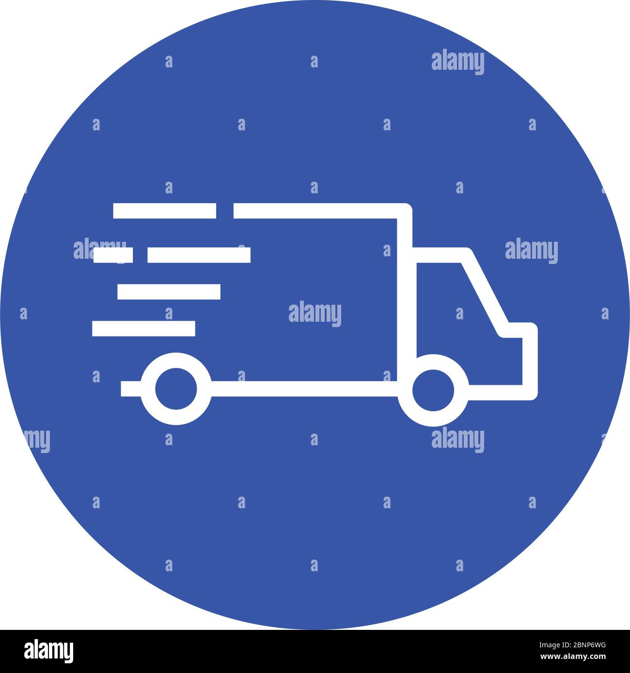 truck delivery service block style Stock Vector Image & Art - Alamy