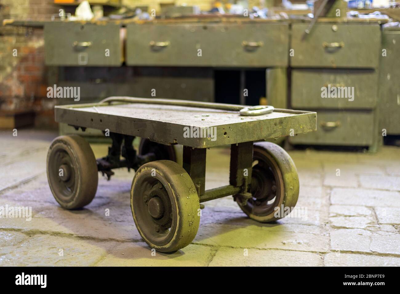 Dolly, old smithy Stock Photo - Alamy
