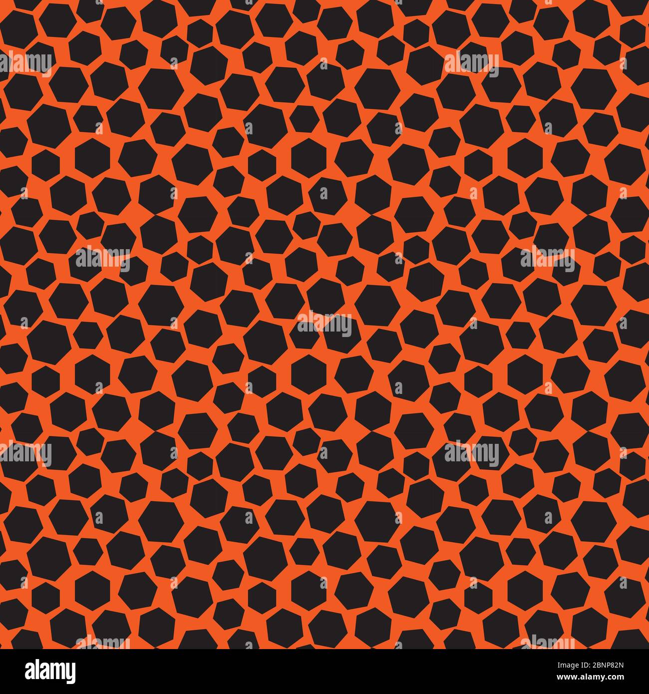Modern stylish hexagon seamless repeating pattern vector background ...