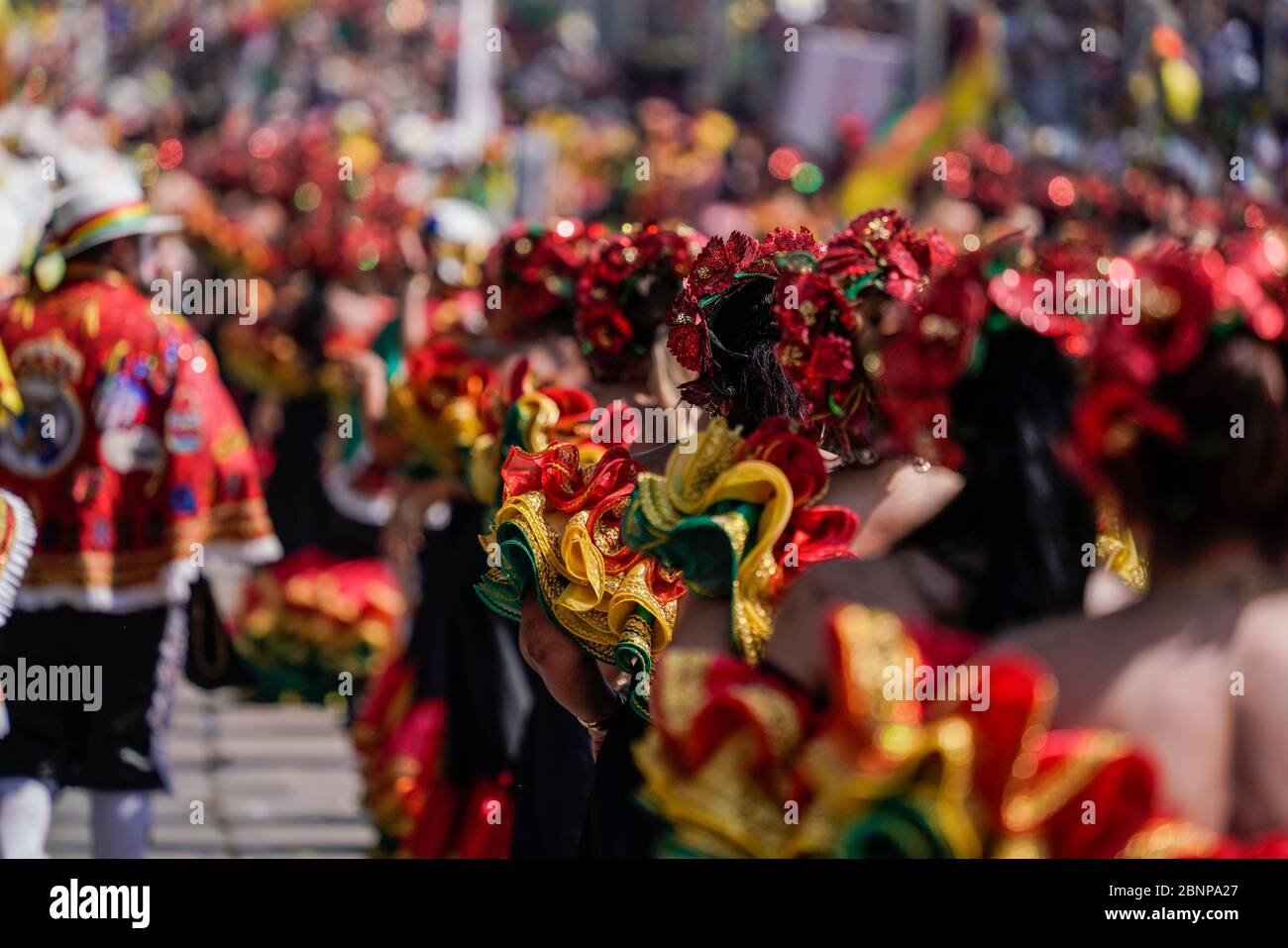 Garabato Dance, the eternal fight between life and death, in which the ...