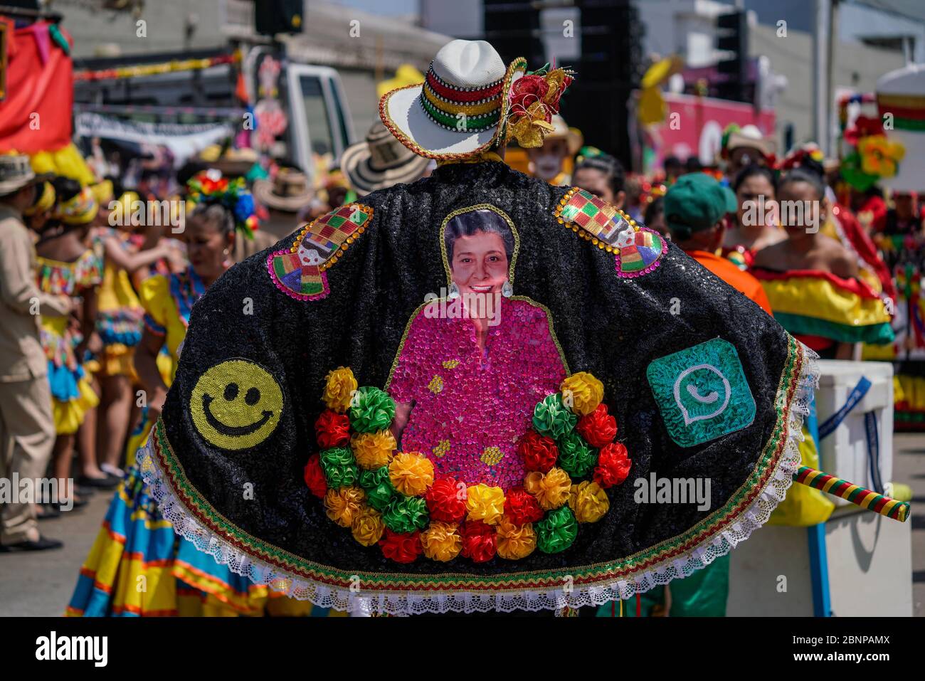 Garabato Dance, the eternal fight between life and death, in which the ...