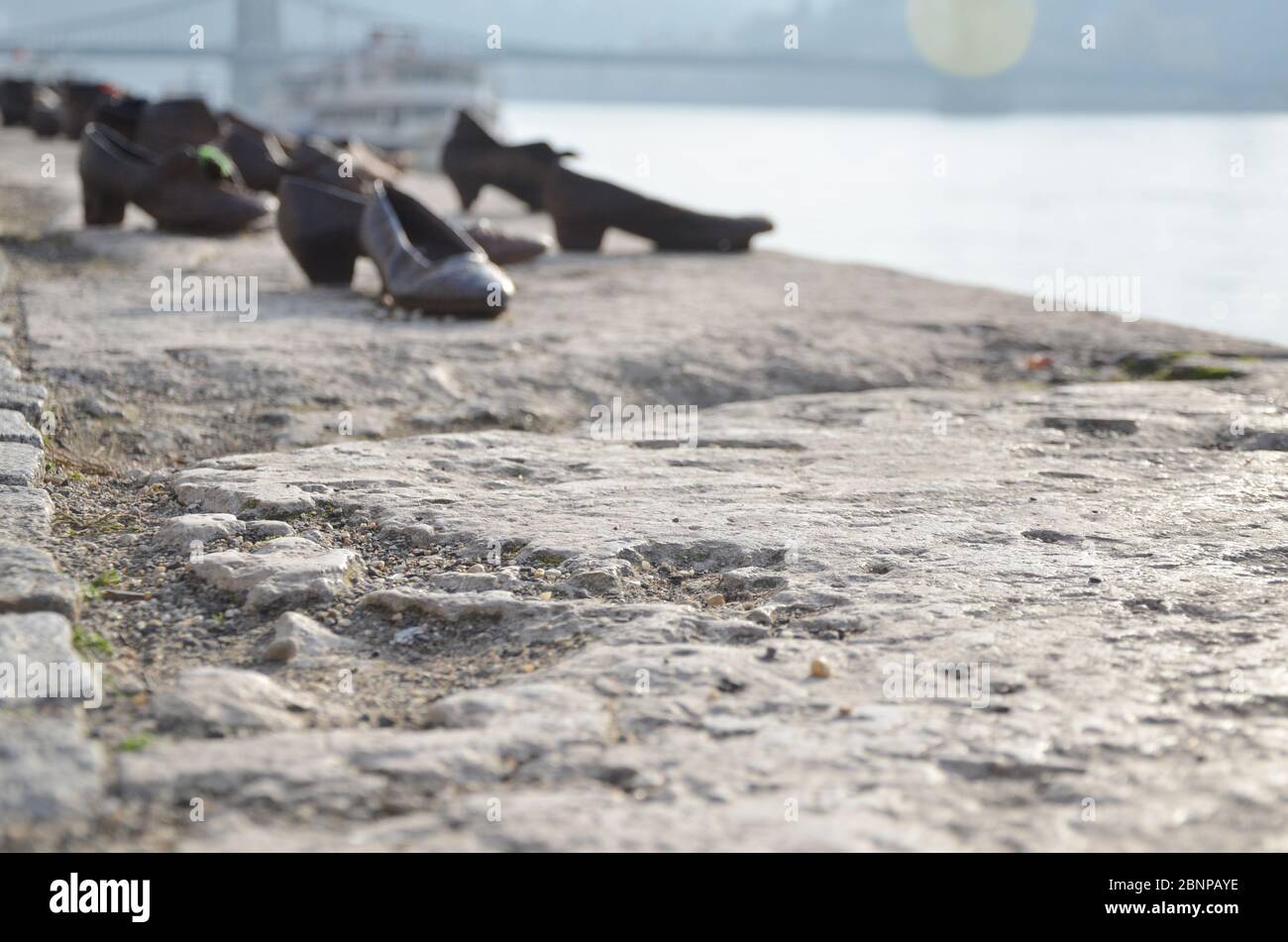 Hungary: Shoes on the Danube Bank is a memorial to honor the people who ...