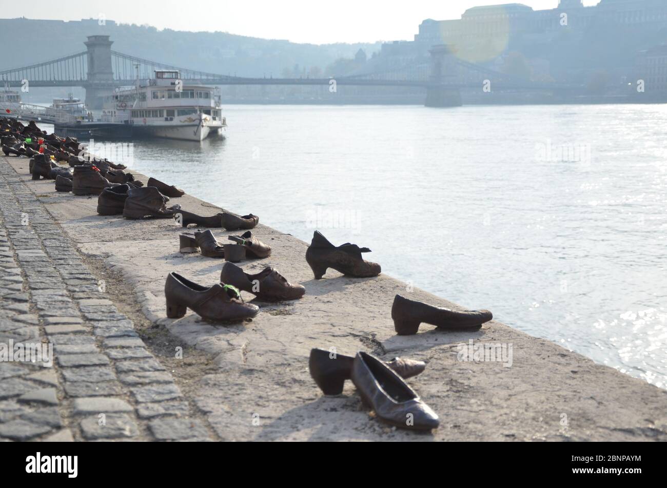 Hungary: Shoes on the Danube Bank is a memorial to honor the people who ...