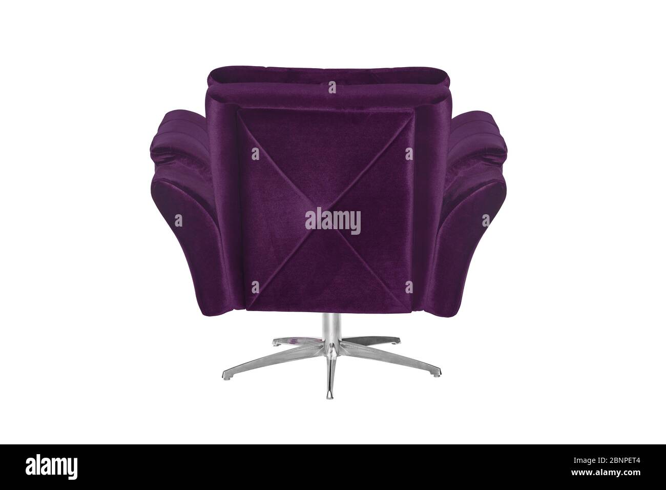 armchair. Modern designer chair on white background. Texture chair ...