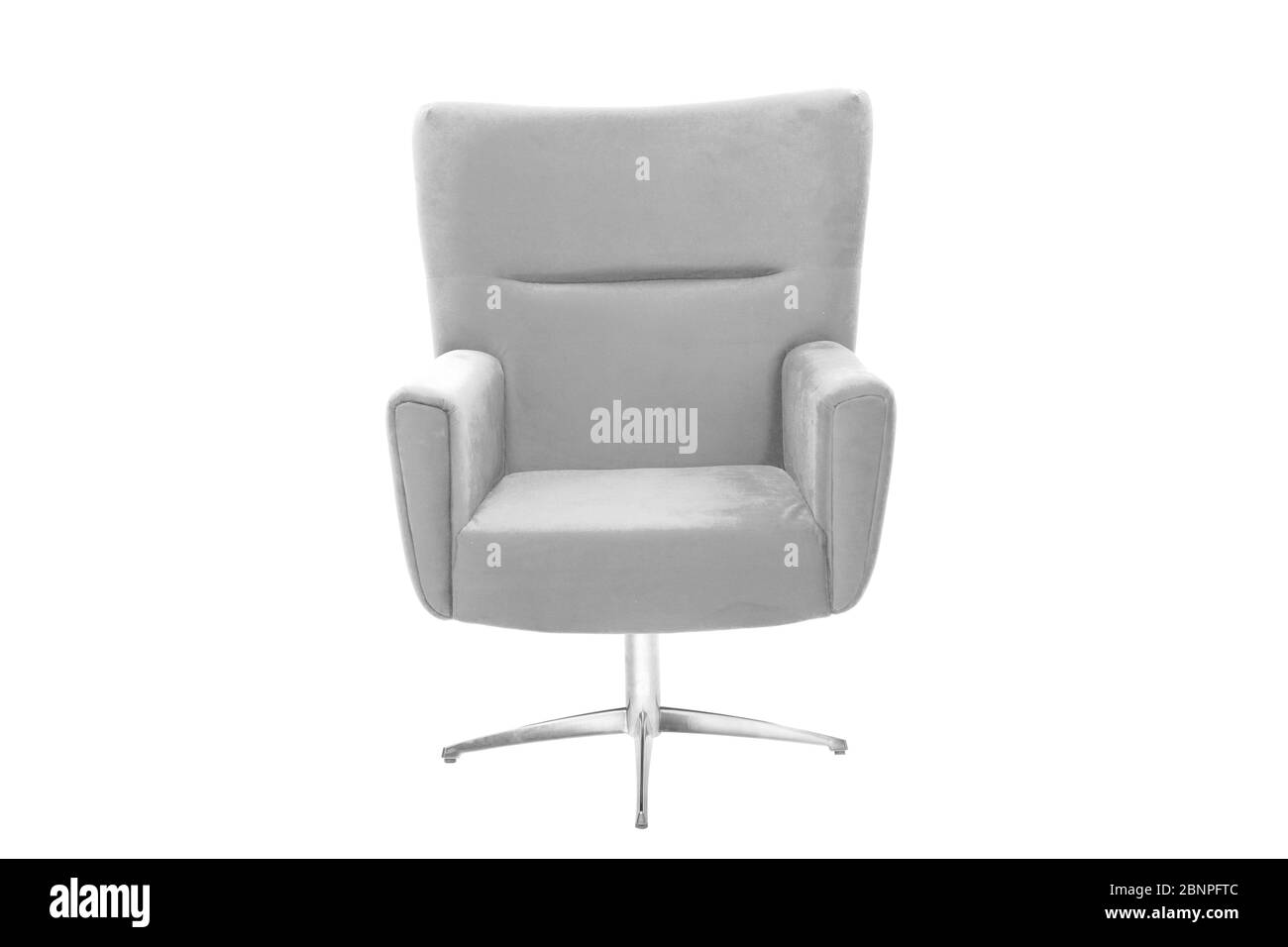 Color armchair. Modern designer chair on white background. Texture ...