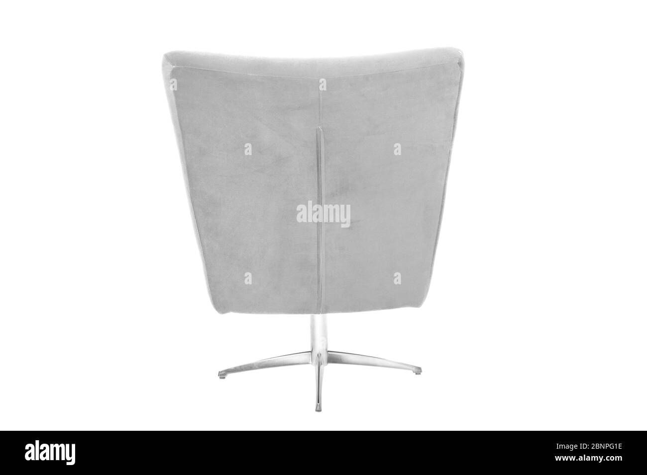 Color armchair. Modern designer chair on white background. Texture ...