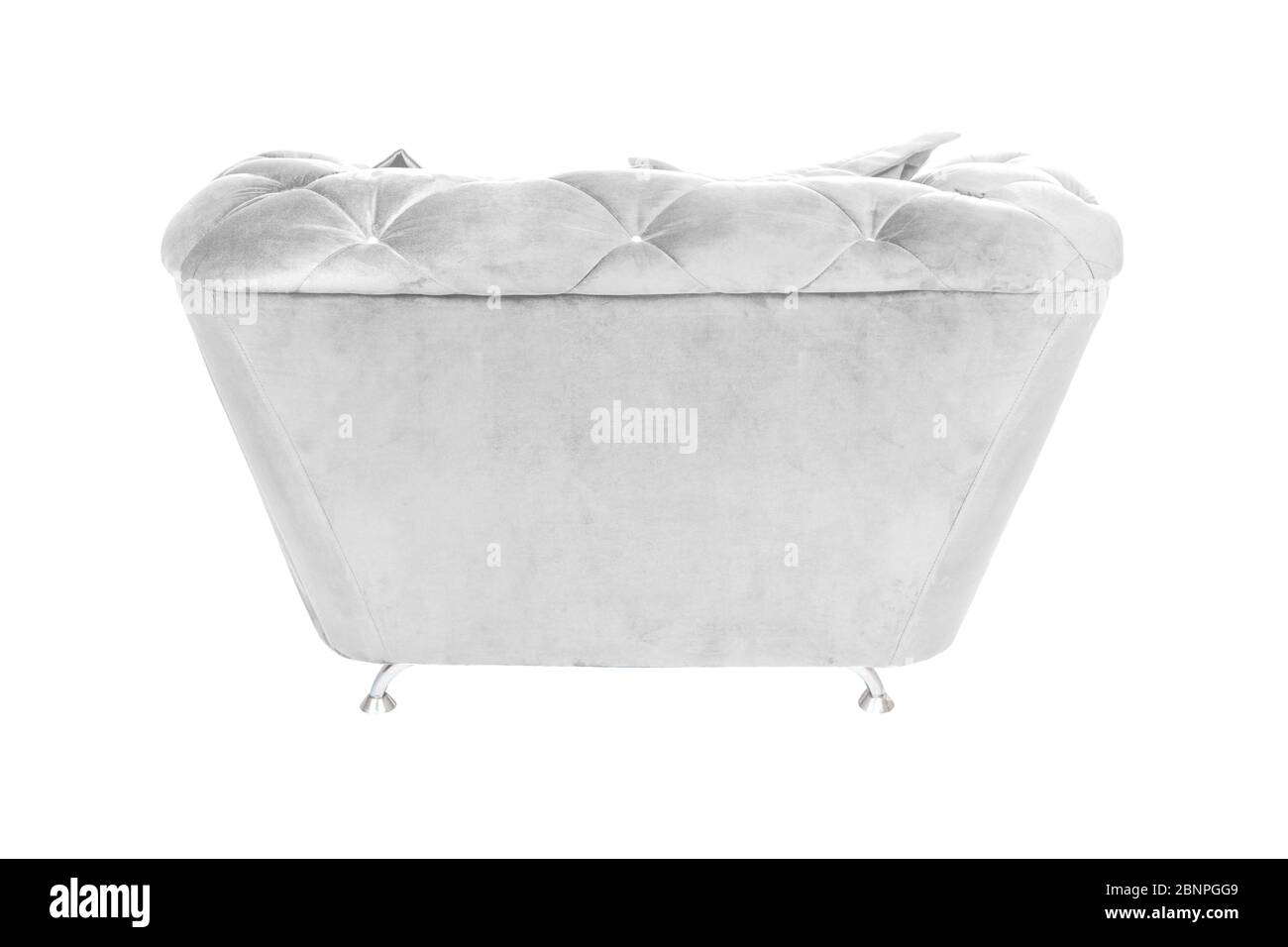 Color armchair. Modern designer chair on white background. Texture ...