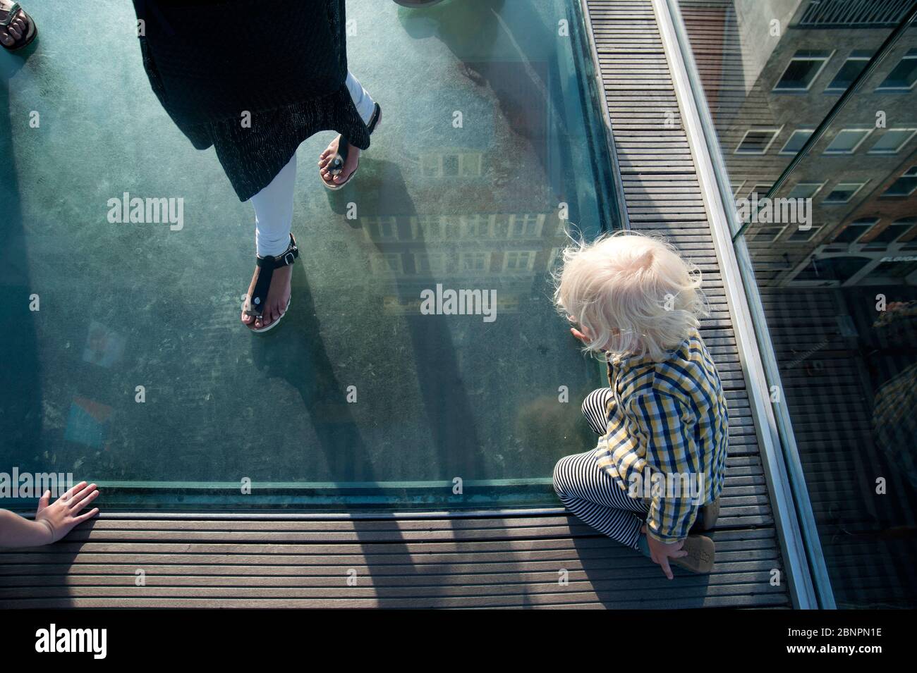 Dänemark, Aarhus, rooftop bar on the department store Stock Photo - Alamy