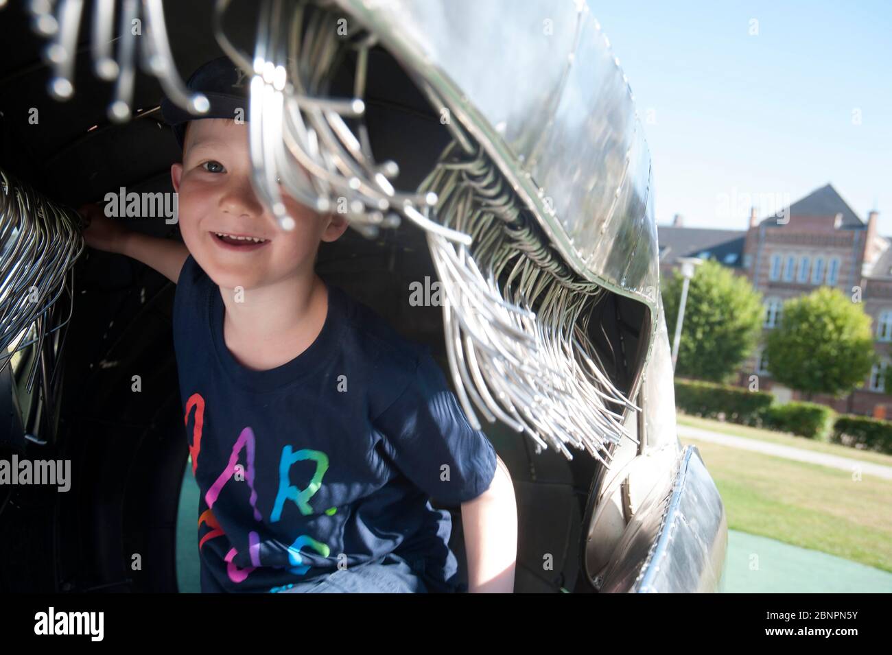 Pre teen boy in art hi-res stock photography and images - Alamy