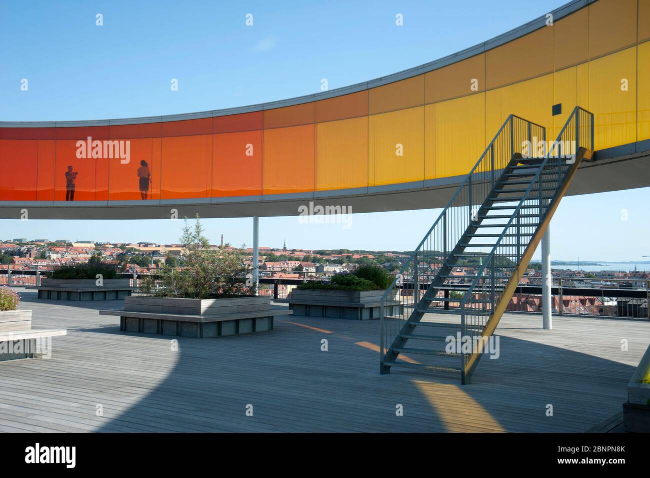 Aros aarhus art museum with roof installation your rainbow panorama hi ...