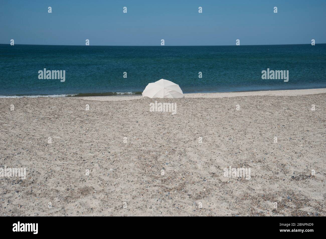 Denmark, sea, beach, parasol Stock Photo - Alamy