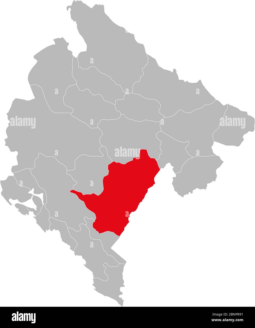 Podgorica map hi-res stock photography and images - Alamy