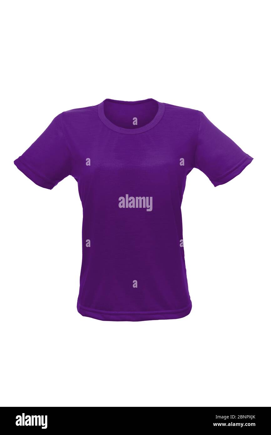 Purple T Shirt Template