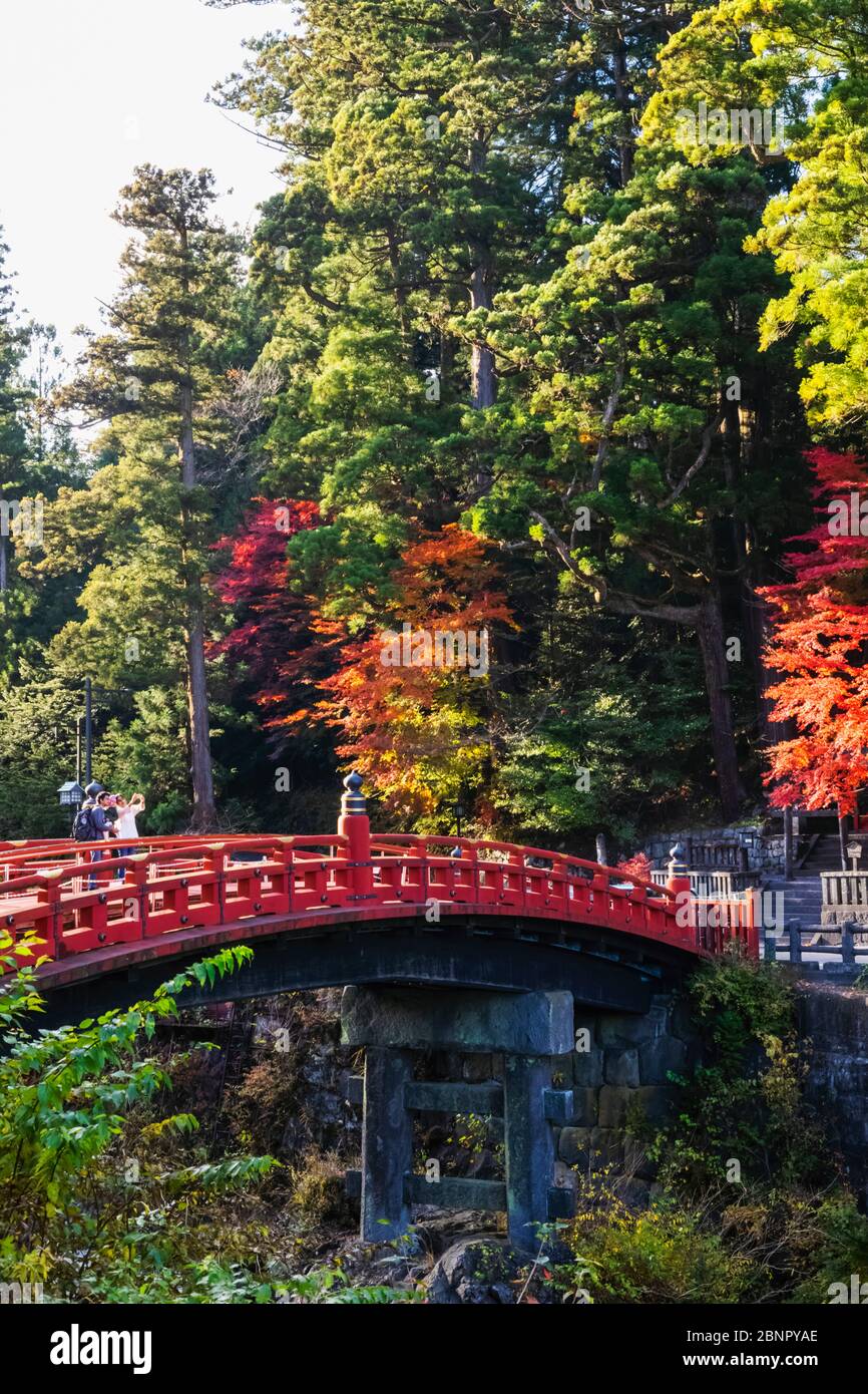 Shinkyo bridge nikko japan hi-res stock photography and images - Alamy