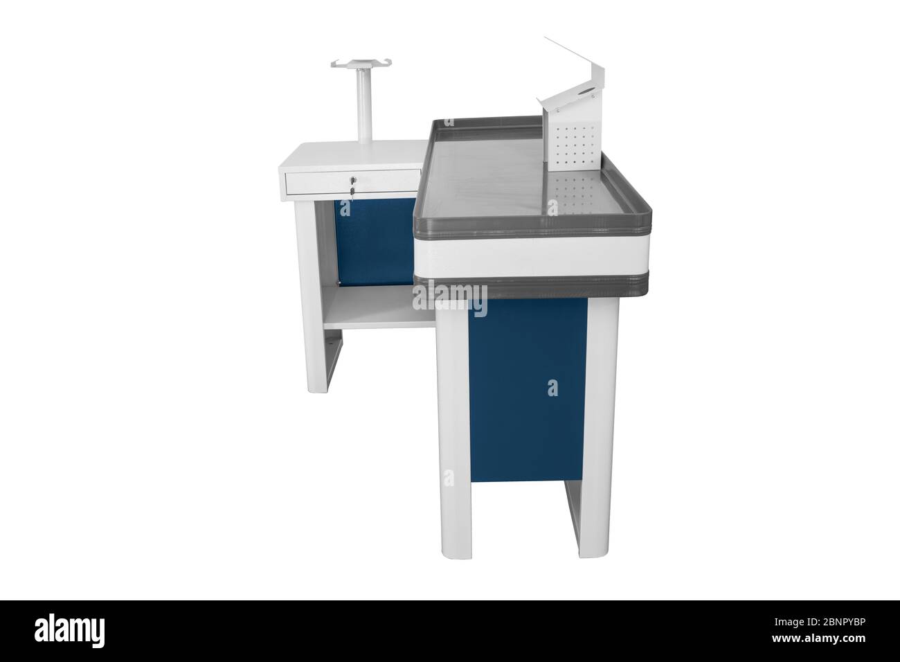 cashier machine or cash register terminal isolated on white background ...