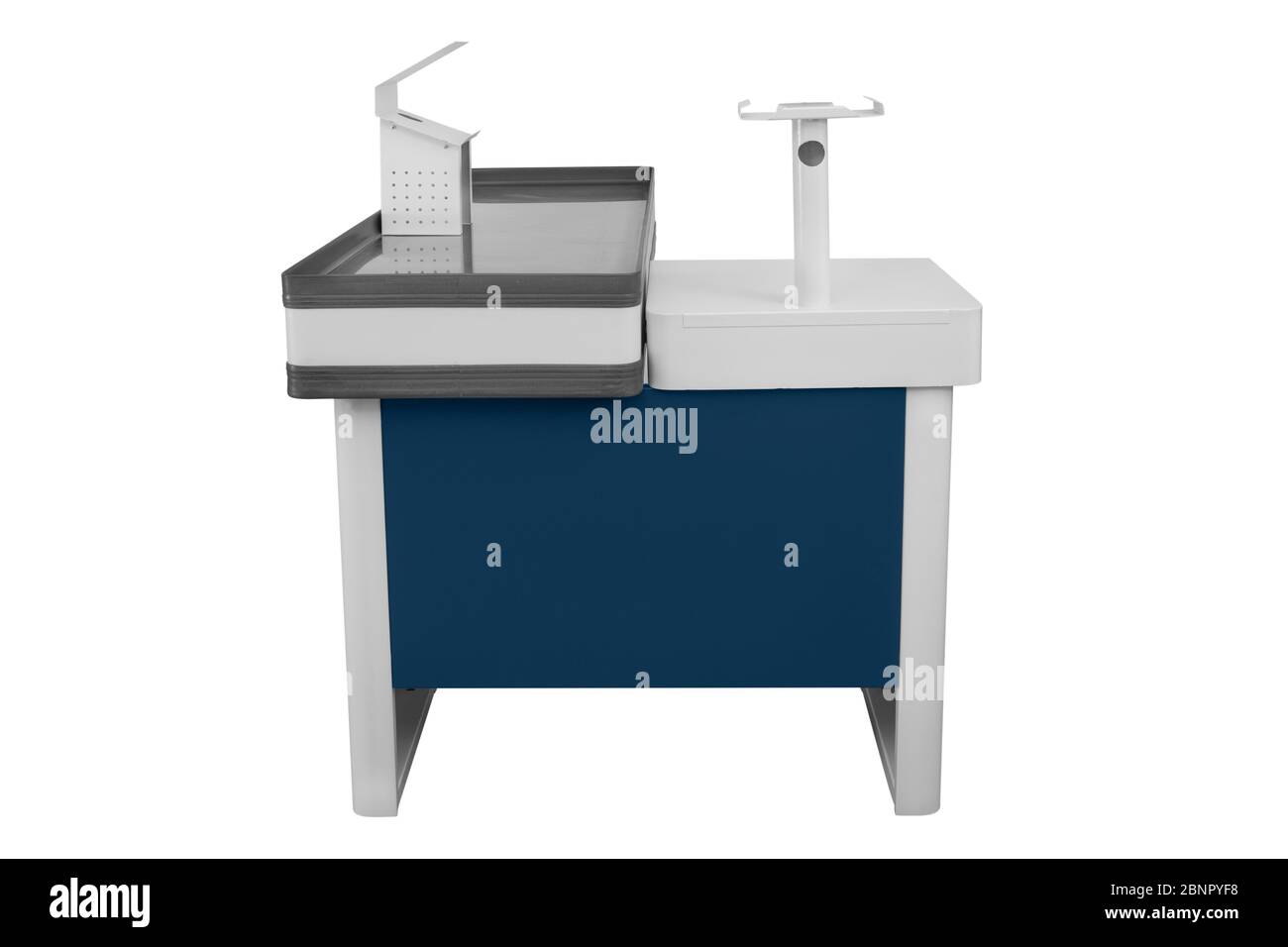 cashier machine or cash register terminal isolated on white background ...