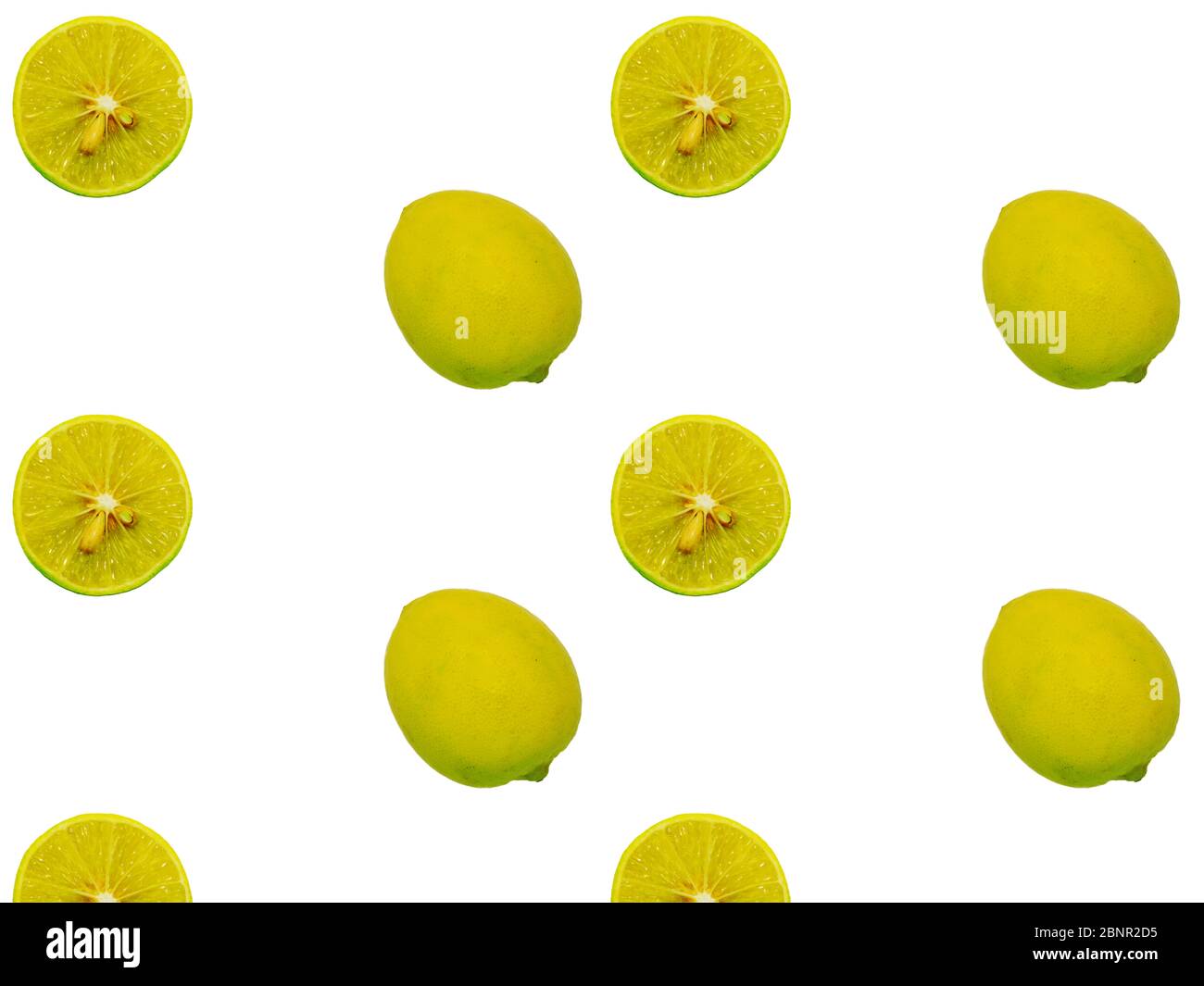 Lemon and half lemon slice isolated Stock Photo - Alamy Lemon and half lemon slice isolated Stock Photo - Alamy