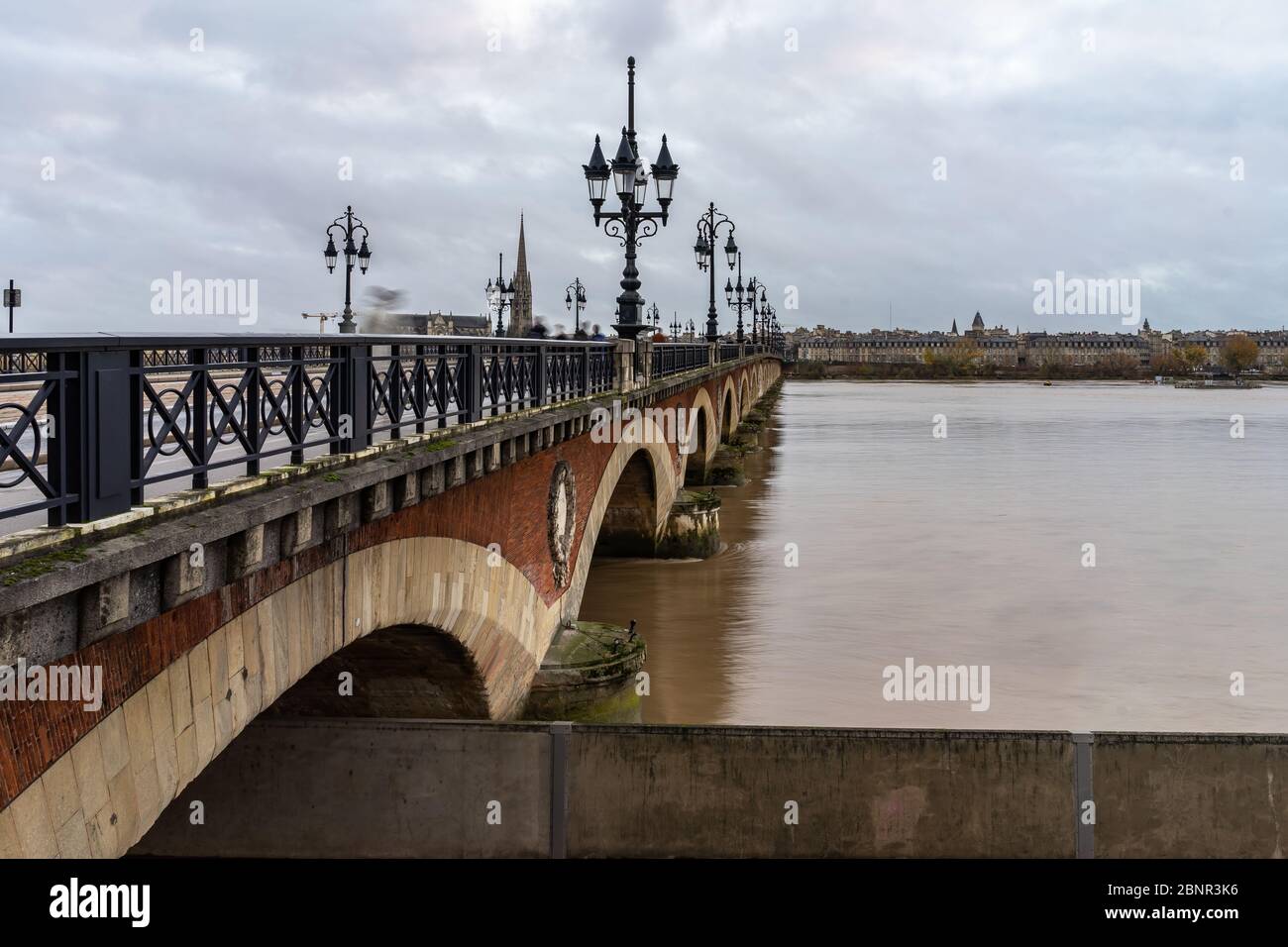 Pont de Pierre in Bordeaux, France Stock Photo - Alamy