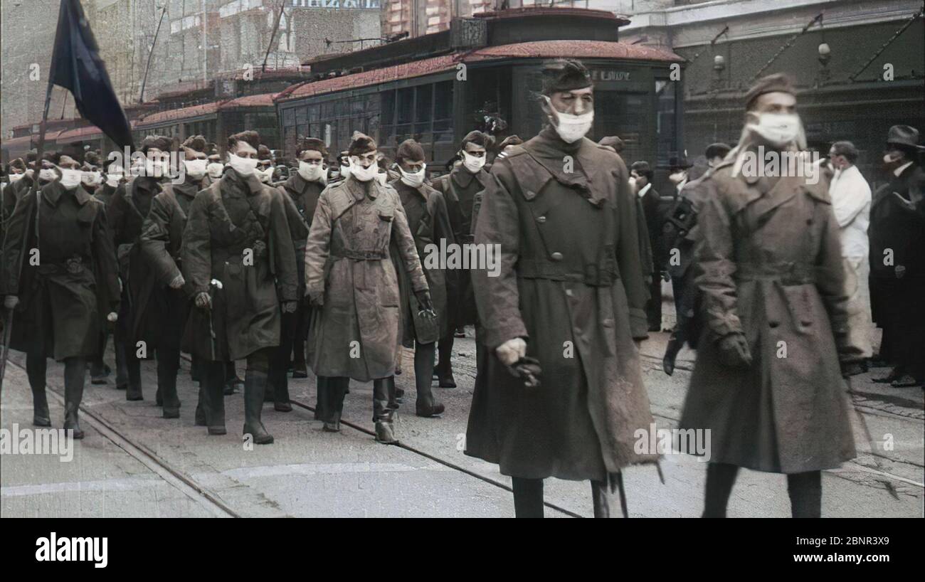 1918 flu pandemic hi-res stock photography and images - Alamy