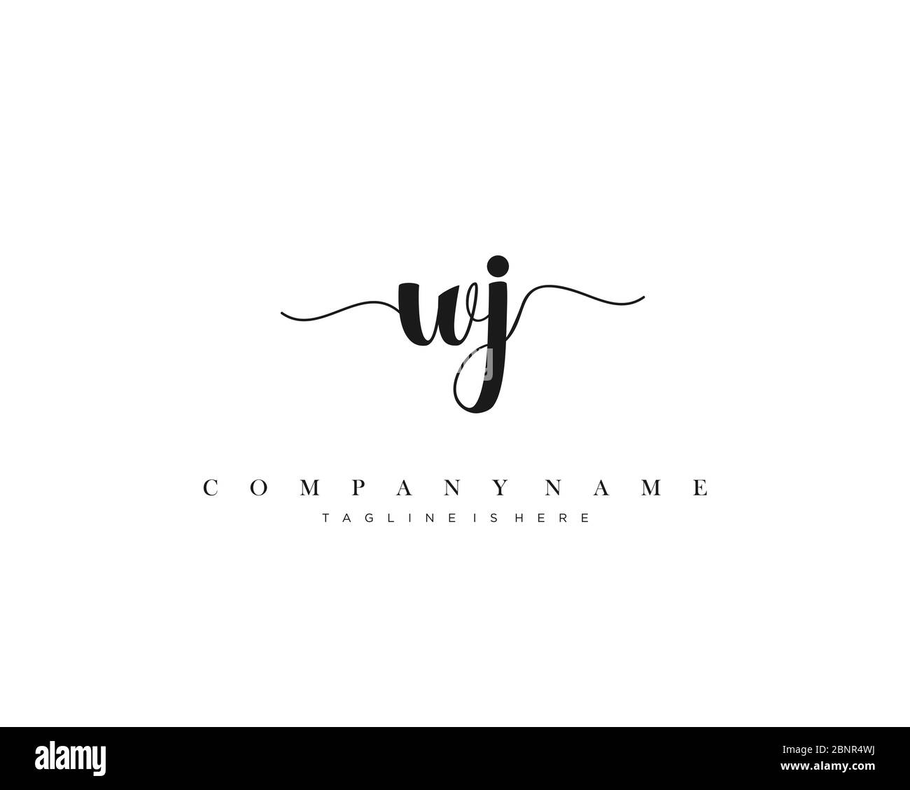 Wj logo hi-res stock photography and images - Alamy