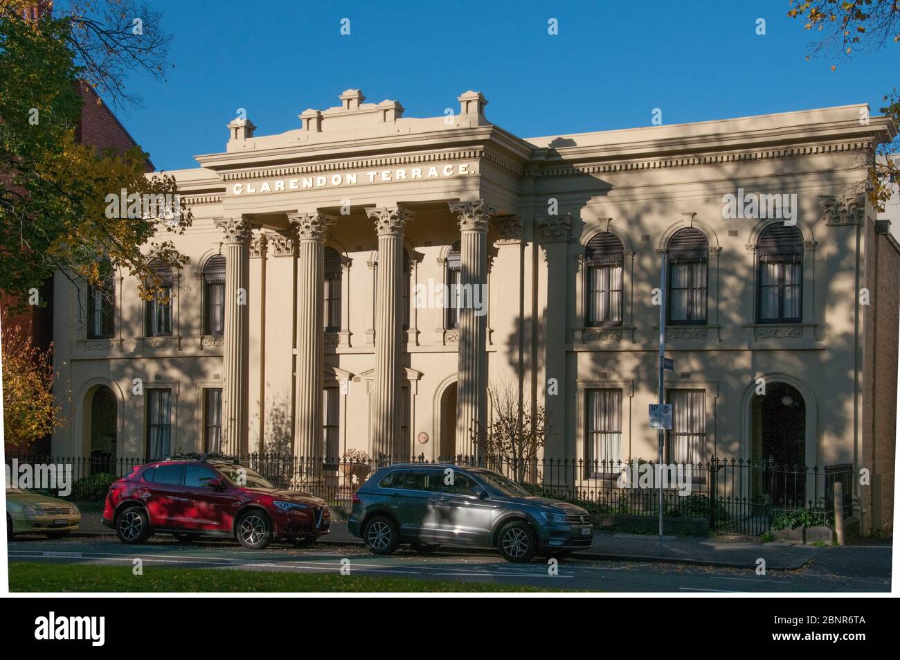 Clarendon Terrace, East Melbourne, an ostentatious home built 1857 for ...
