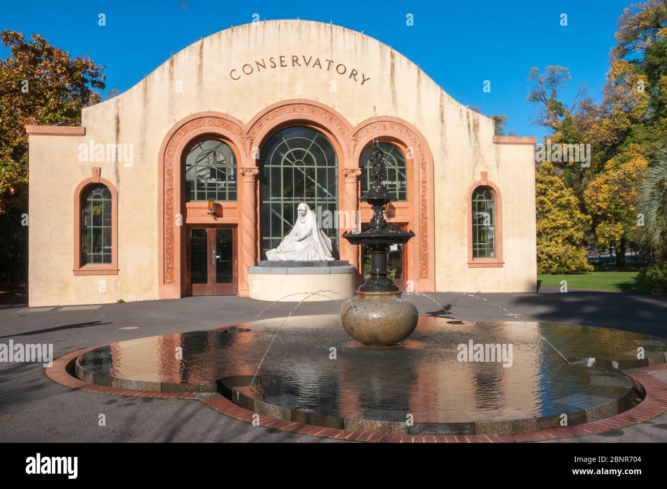 The conservatory fitzroy gardens hi-res stock photography and images ...