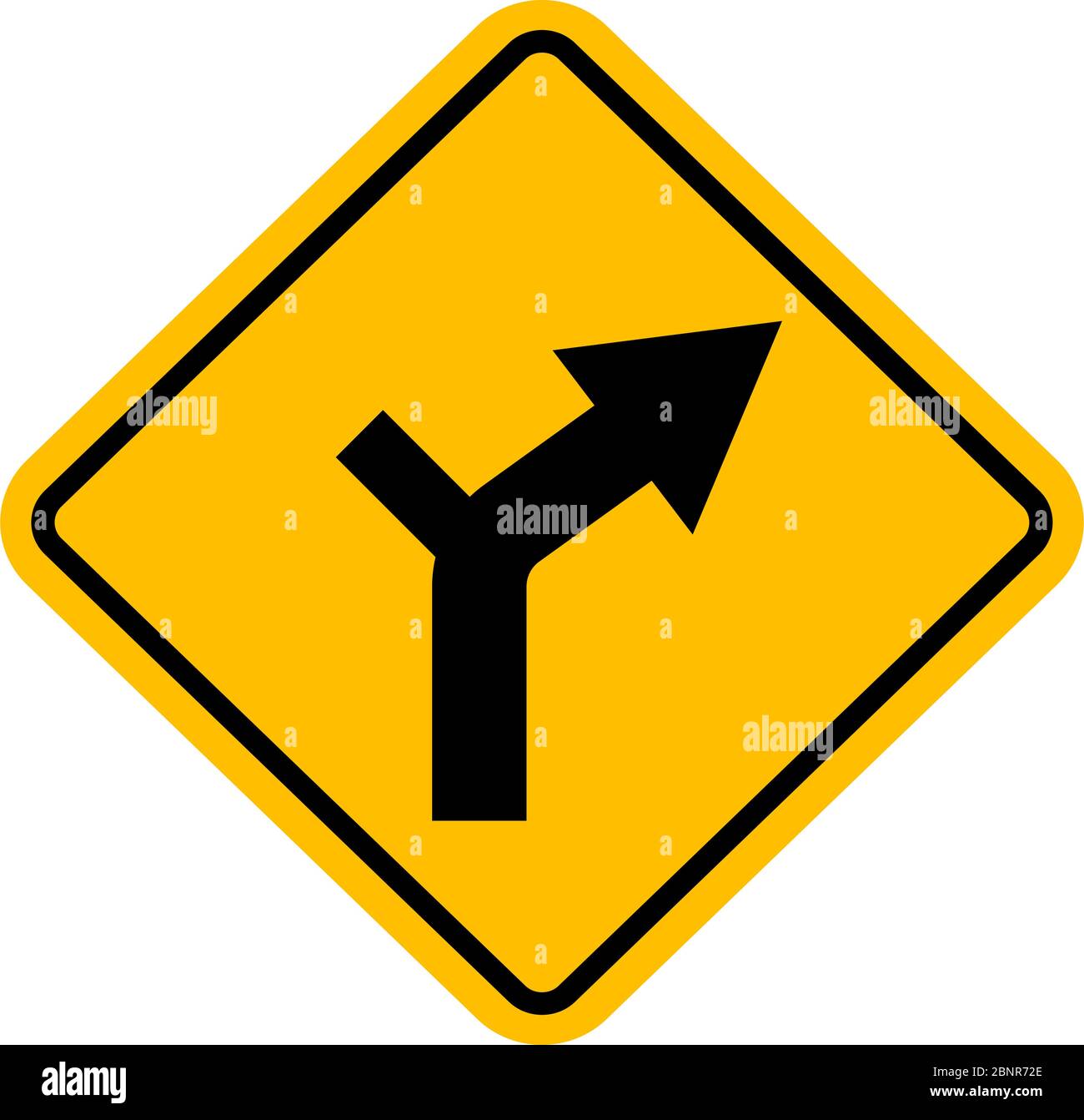 Left at side of pathway Stock Vector Images - Alamy