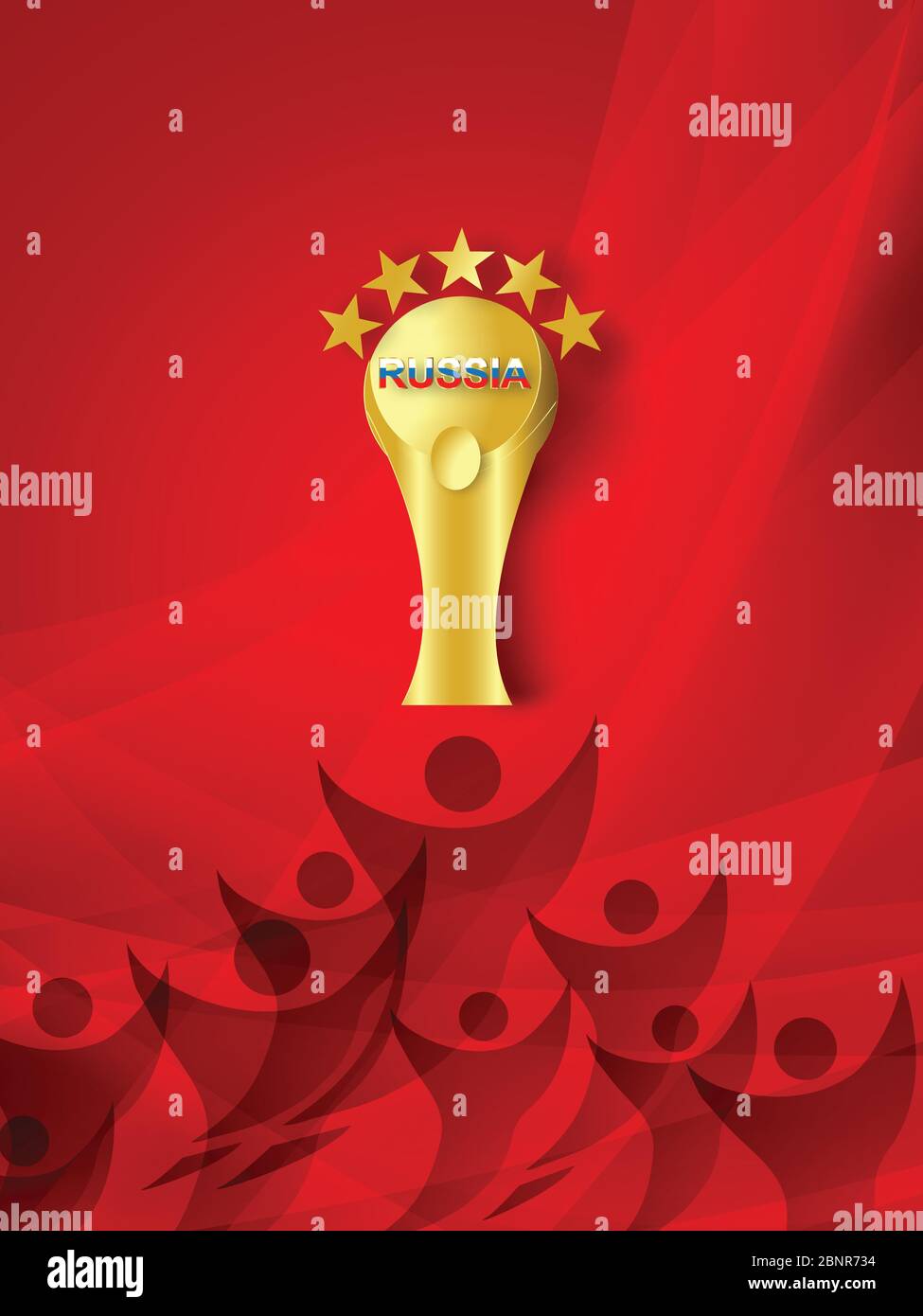 Paper art of Russian with modern and traditional elements, Vector ...