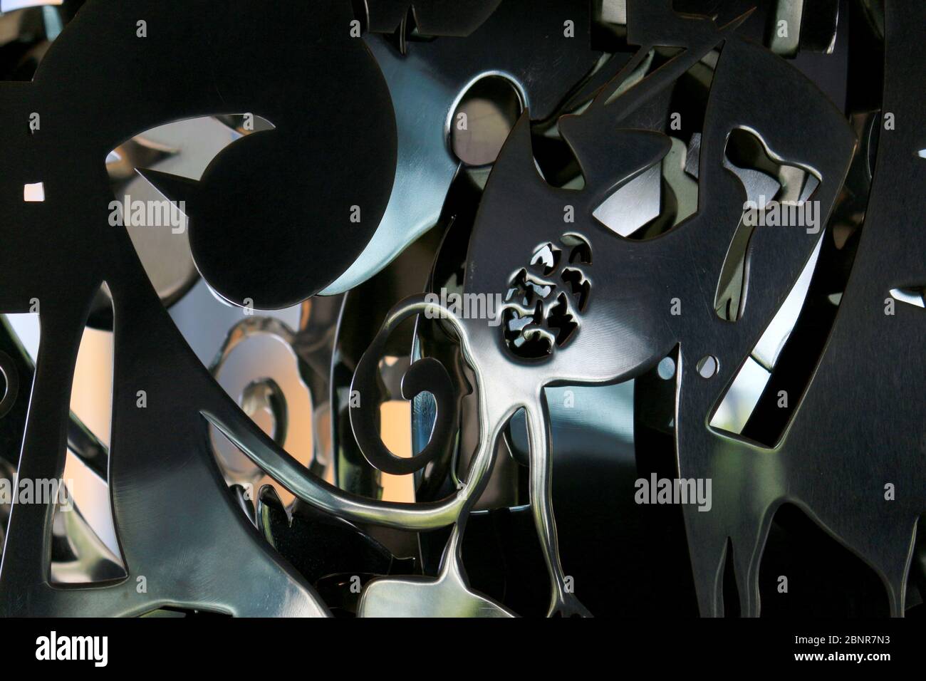Strange metal sculpture hi-res stock photography and images - Alamy