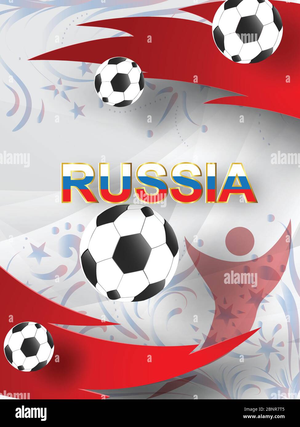 Paper art of Russian with modern and traditional elements, Vector ...