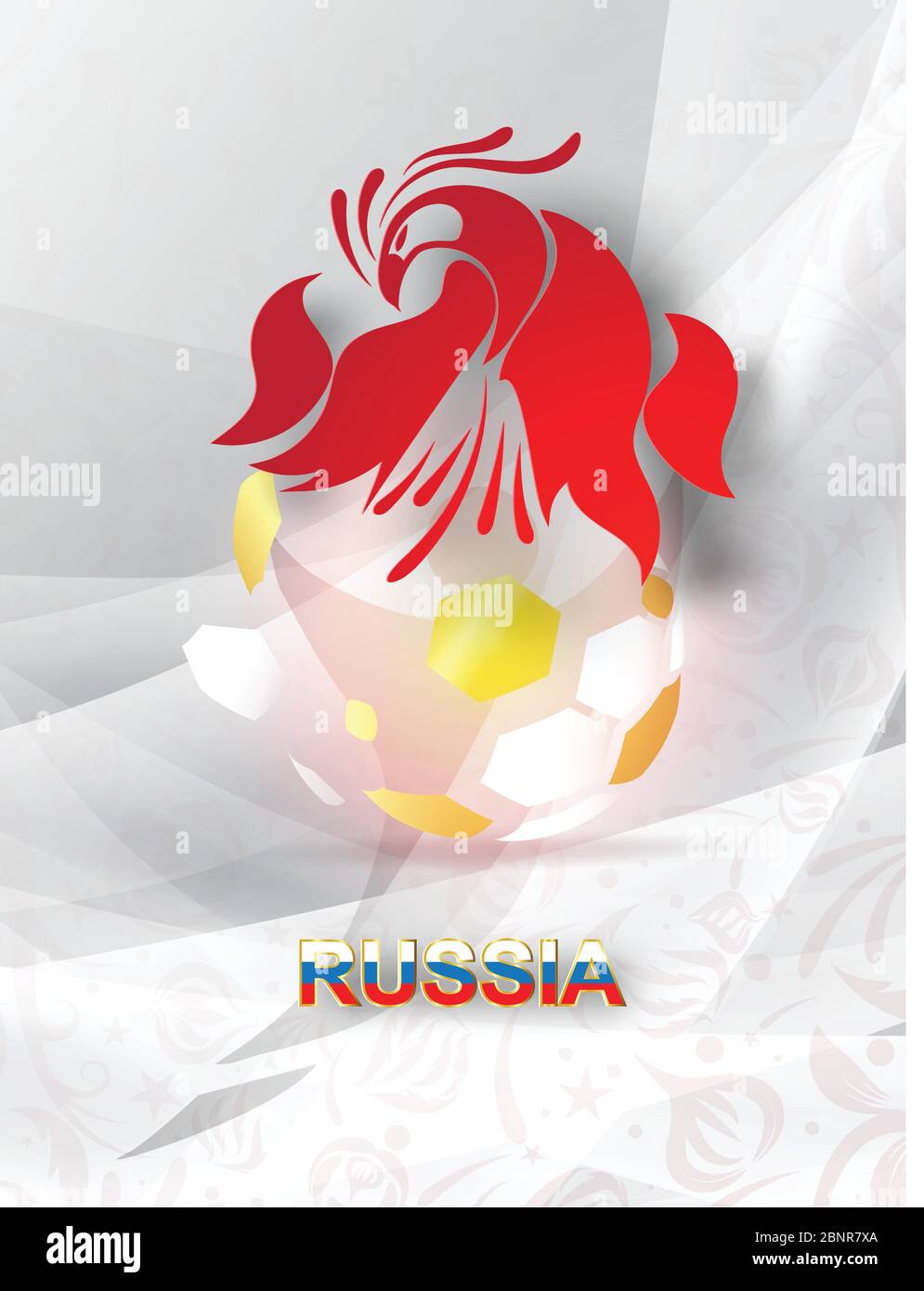 Paper art of Russian with modern and traditional elements, Vector ...