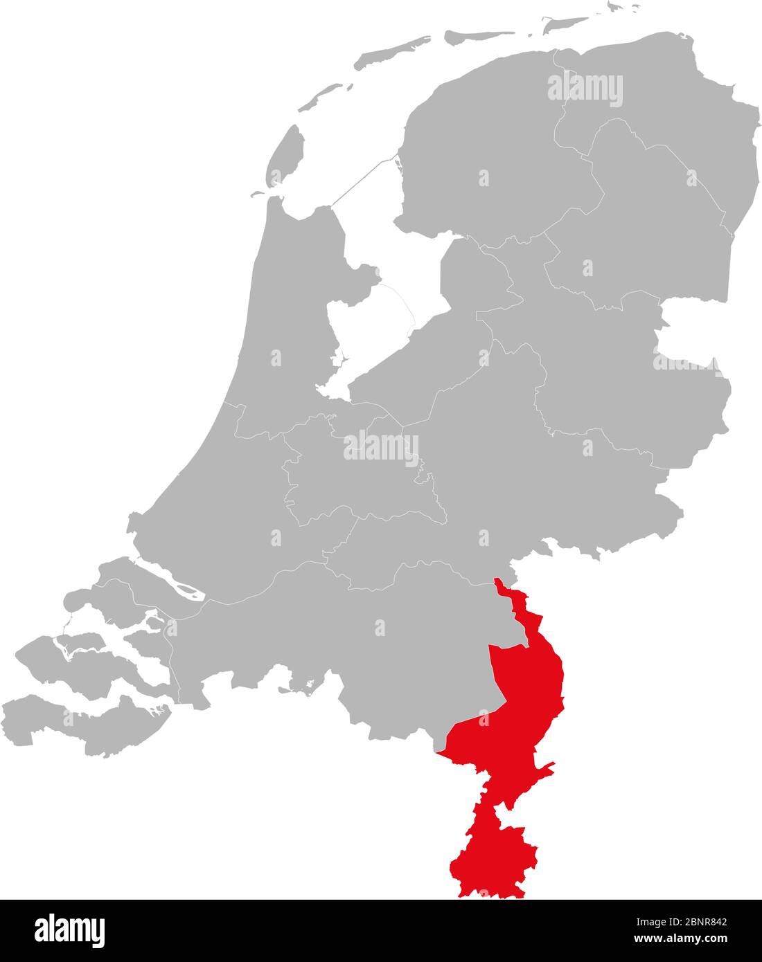 Limburg netherlands europe map hi-res stock photography and images - Alamy