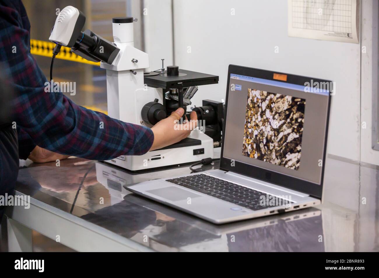 industrial iron machine parts details Stock Photo - Alamy