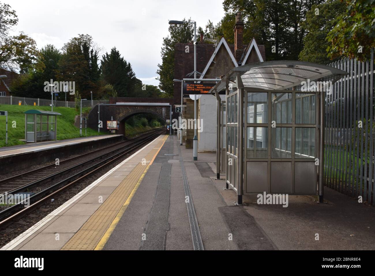 Kenley Railway Station, Surrey. In the London Borough of Croydon Stock ...