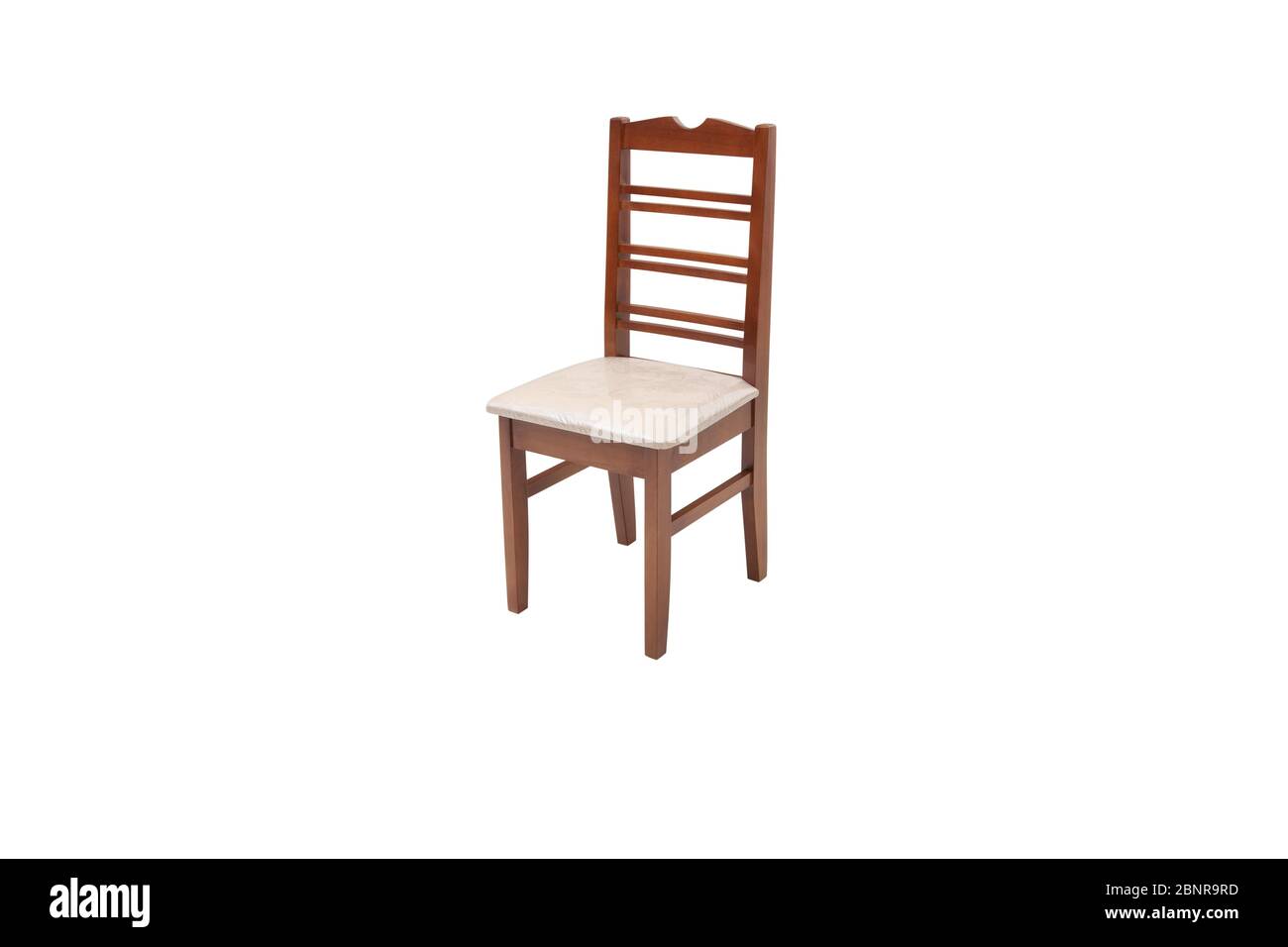Wood chair. Object isolated of white background Stock Photo - Alamy