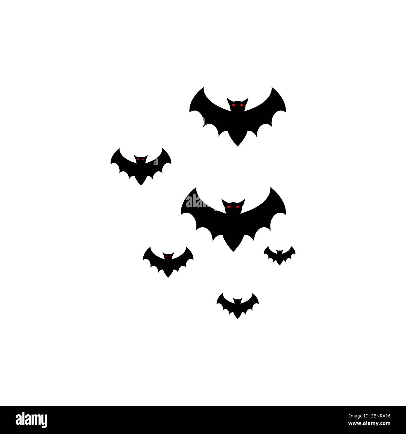 Bats vector graphic design illustration Stock Vector Image & Art - Alamy
