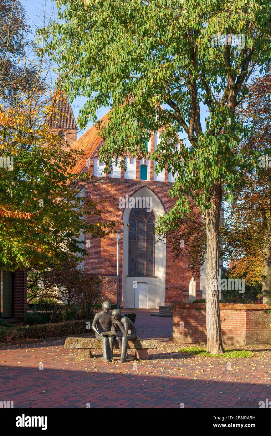 Klosterkirche, Lilienthal, Lower Saxony, Germany, Europe Stock Photo ...