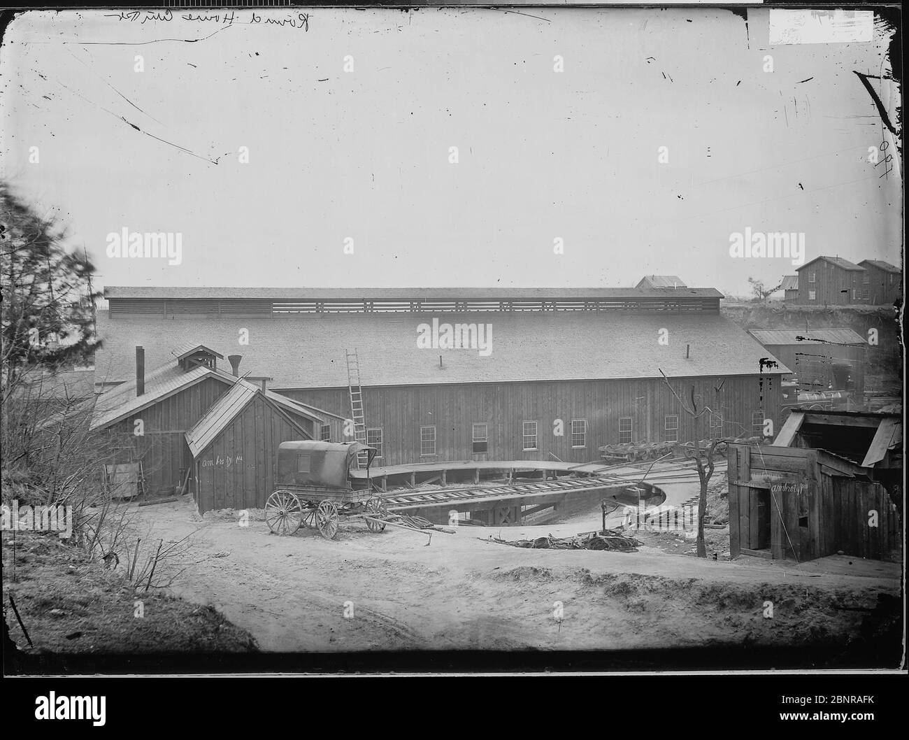 1940s Railroad Roundhouse High Resolution Stock Photography and Images ...