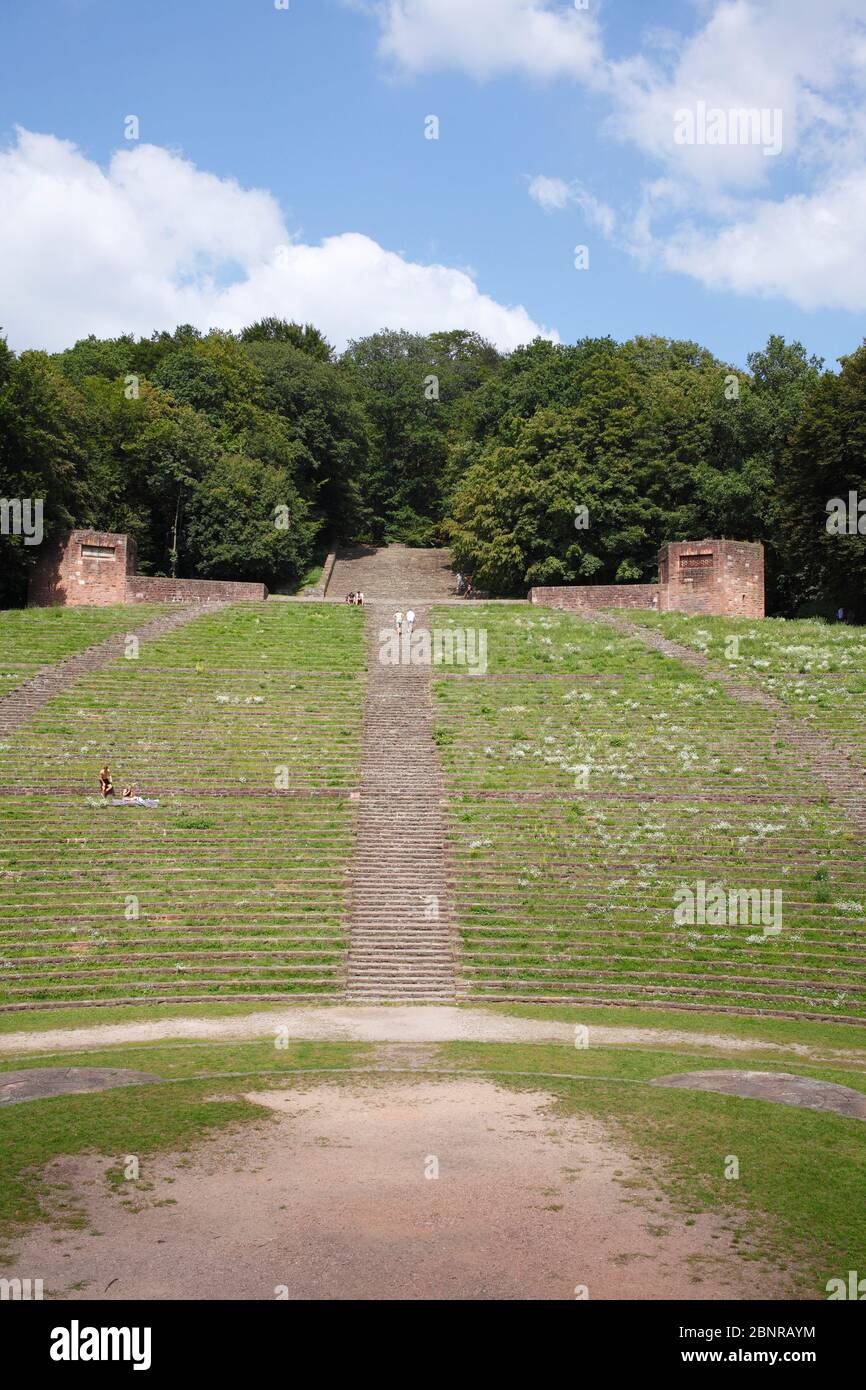 Thingstatte, Heiligenberg, Heidelberg, Baden-Wuerttemberg, Germany ...