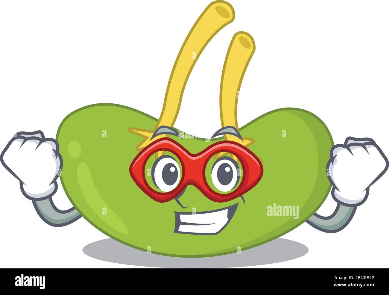 A cartoon drawing of spleen in a Super hero character Stock Vector ...